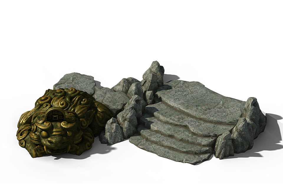 Lake Taihu - lion ladder