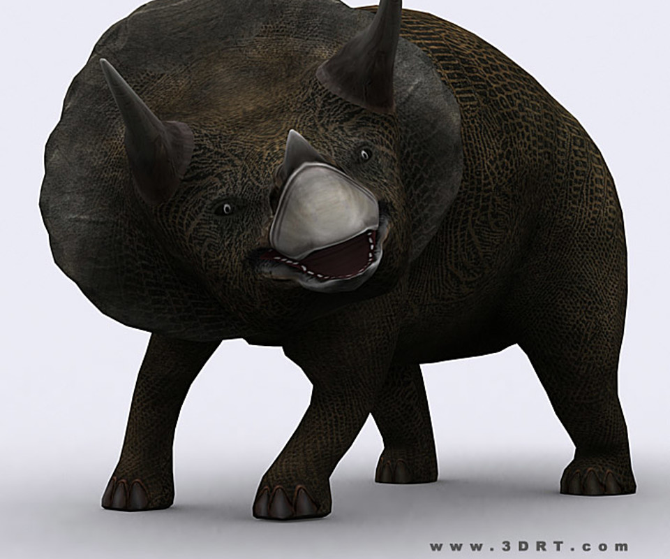 3DRT - Dinosaurs - Triceratops