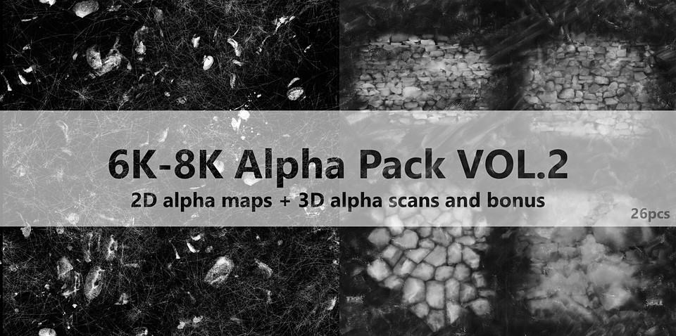 Alpha pack VOL.2 by Milos Belanec (6K-8K)