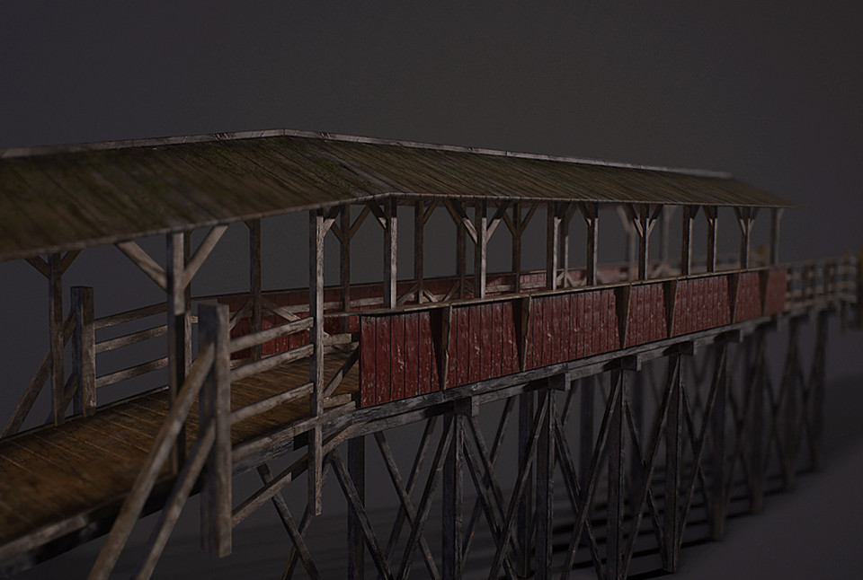 Modular Wooden Bridge