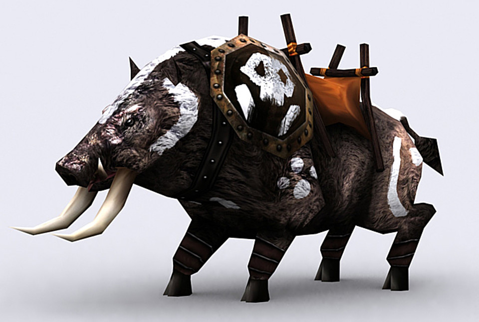 3DRT - Fantasy Mount Boar