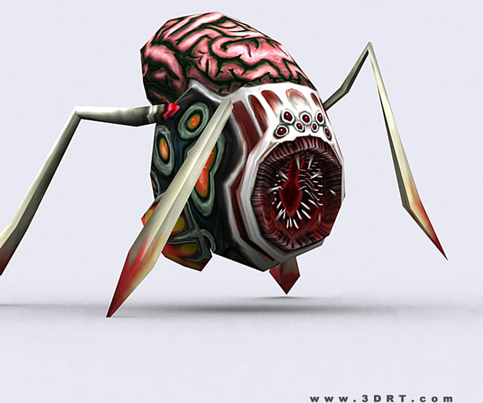 3DRT - Insectoid Monster Spider