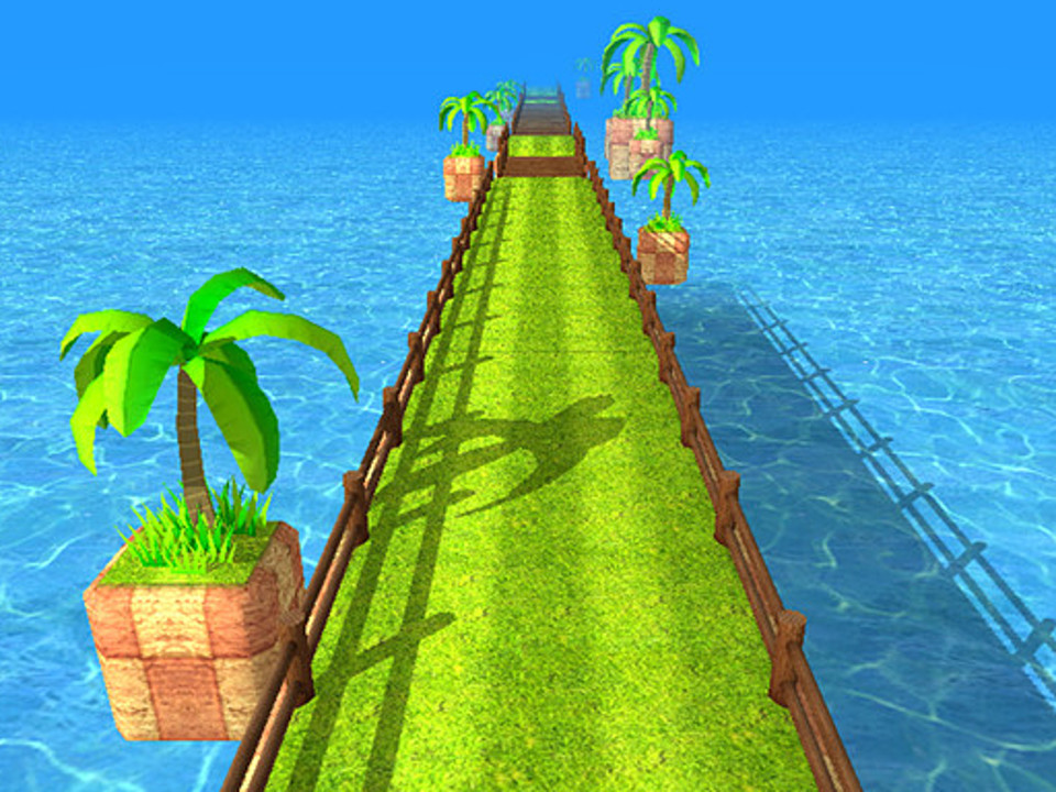 Endless Runner/ Racing Game Scene