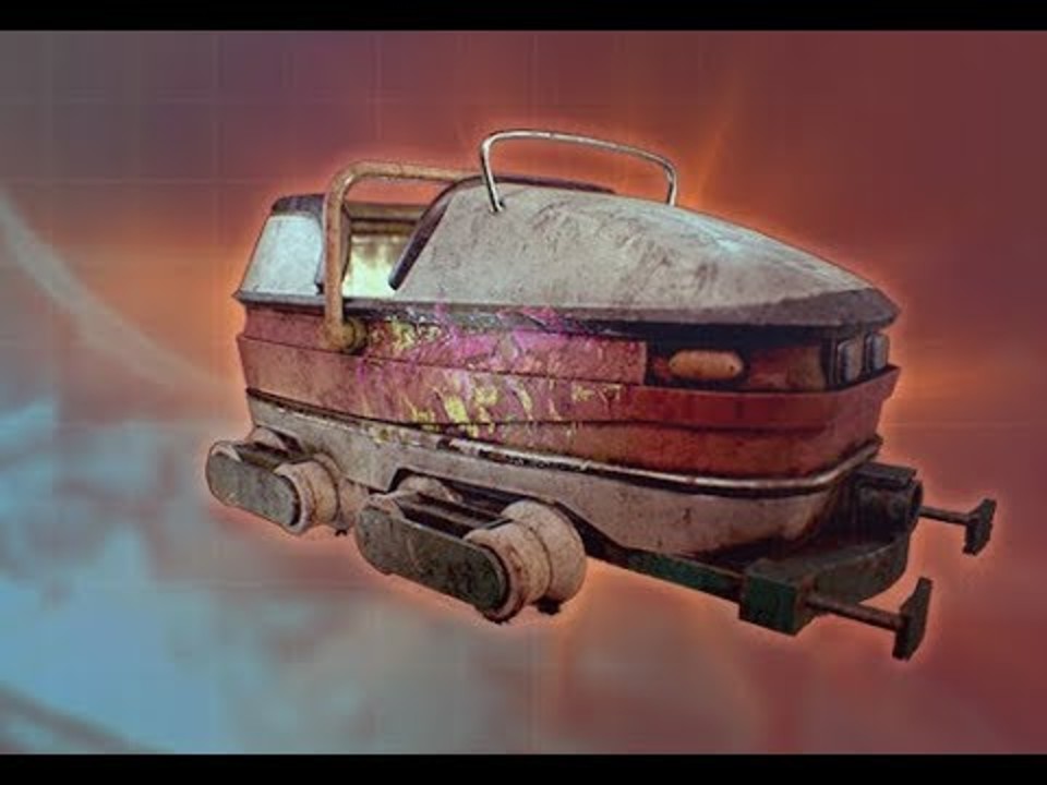 Coaster Cart Asset in Maya