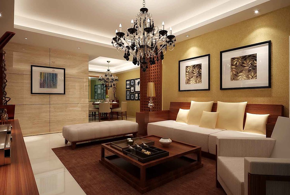 Deluxe modern living room 1810