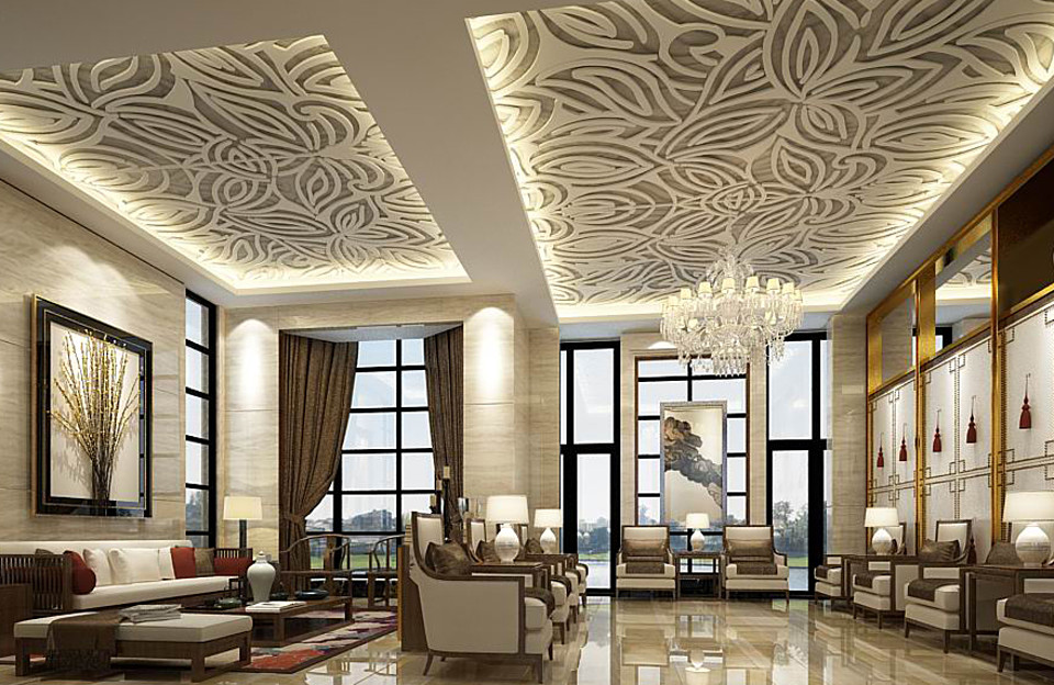 Conference room office reception hall 15