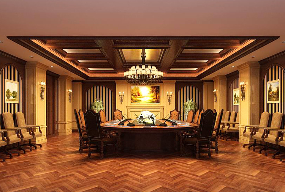 Conference room office reception hall 18