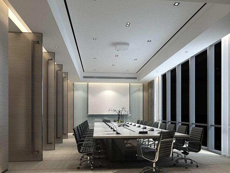 Conference room office reception hall 19