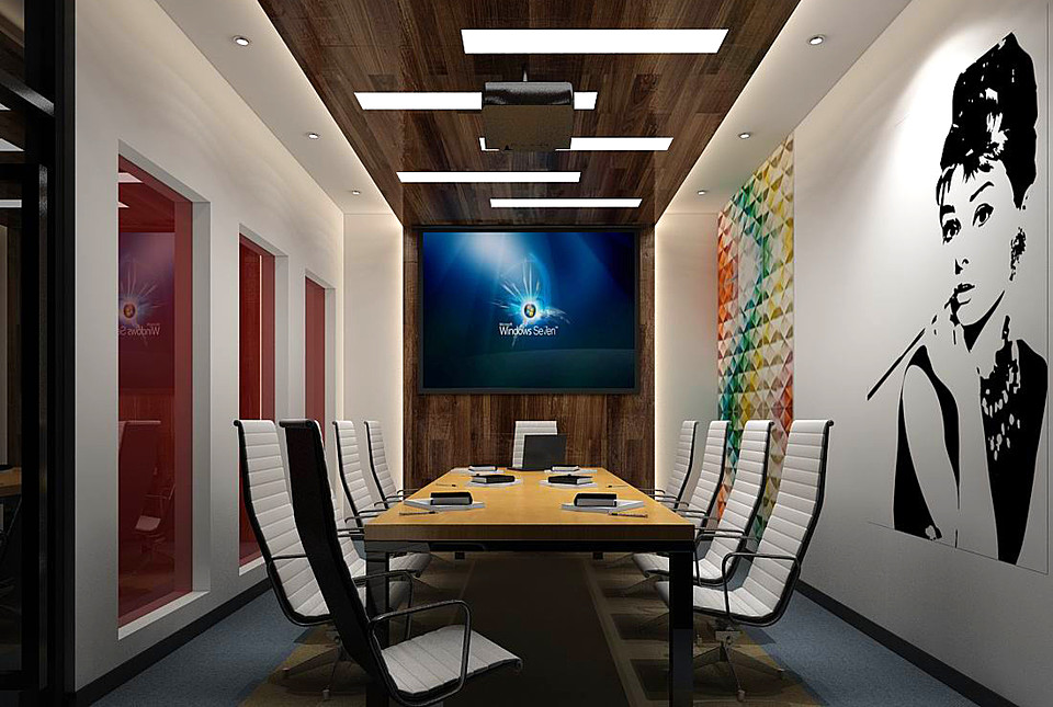 Conference room office reception hall 24