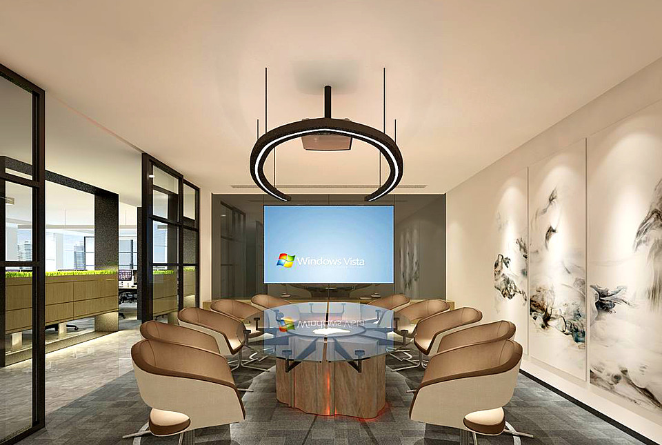 Conference room office reception hall 26