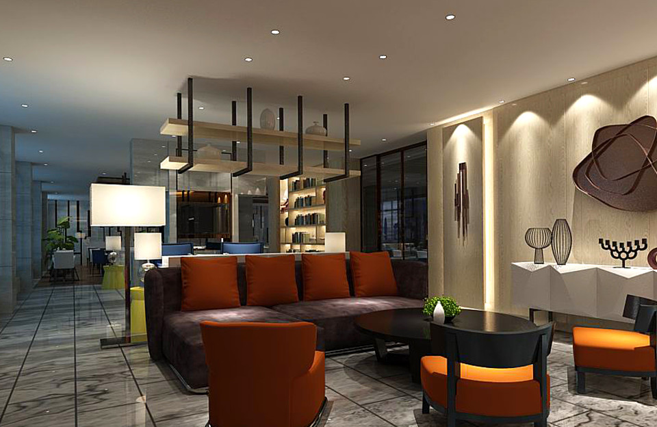 Office reception area meeting room 08