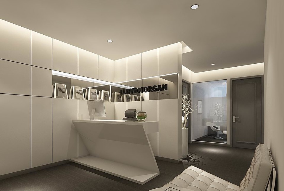 office reception hall design complete 06