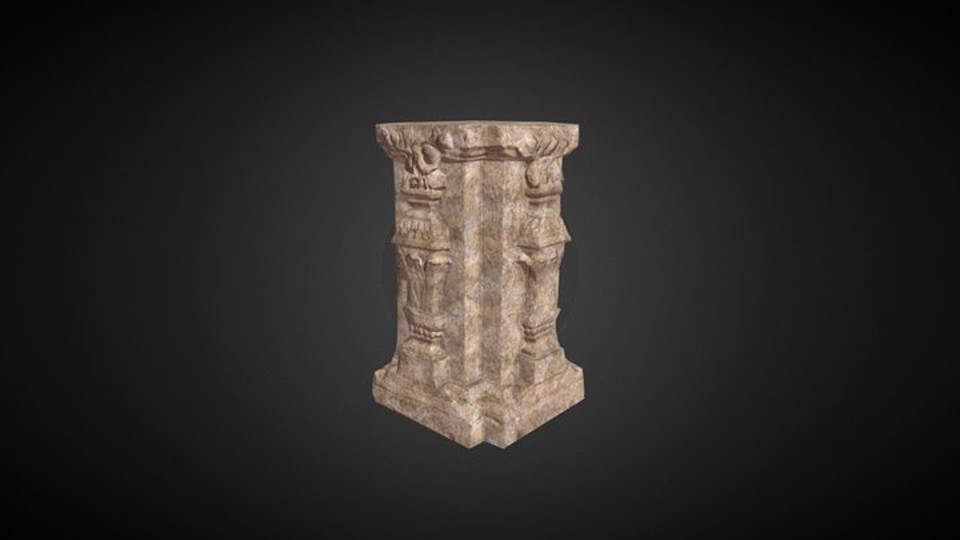 Colum Game Ready Asset