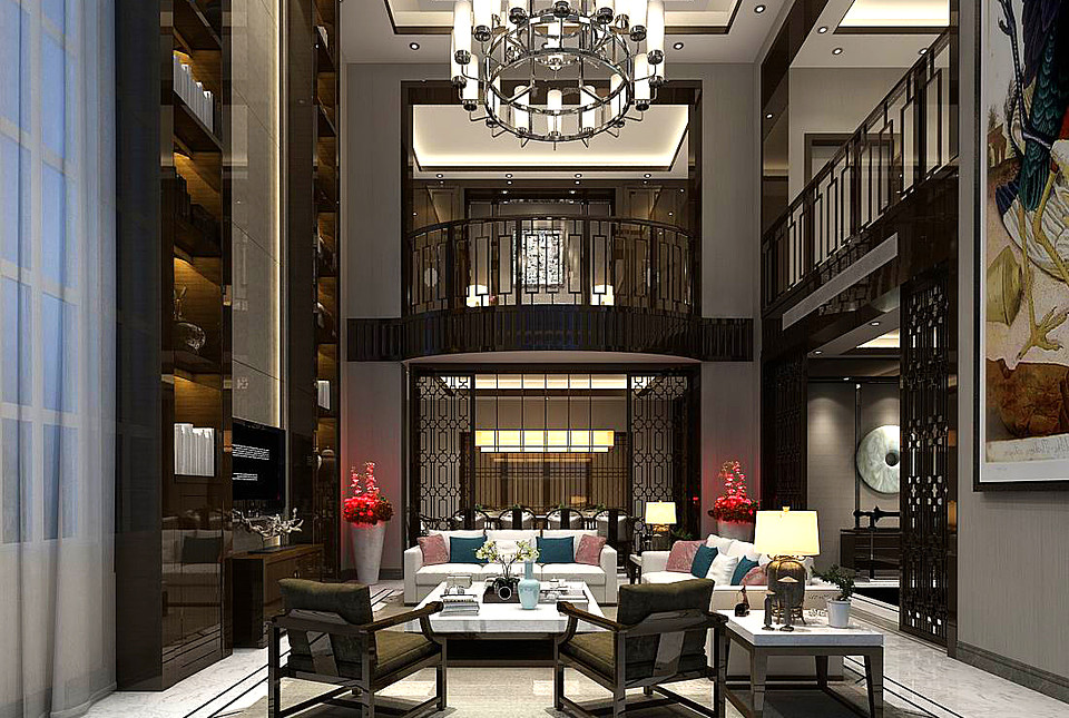 Stylish avant-garde living room design 71