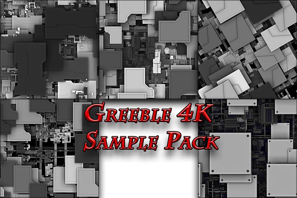 Greeble 4K Sample Pack