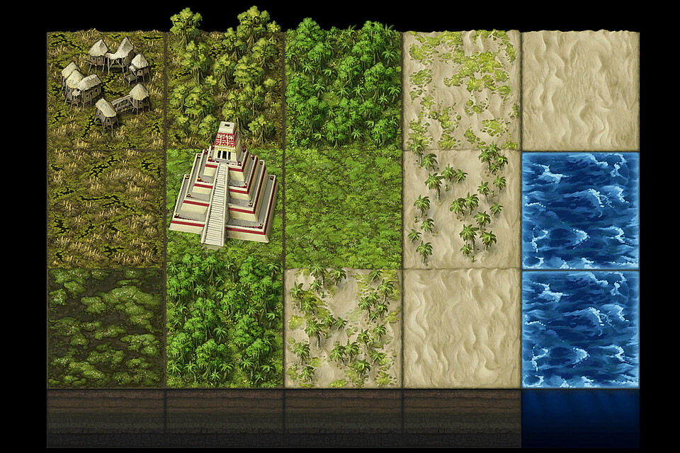 Tile Tropics & Wetlands Terrain