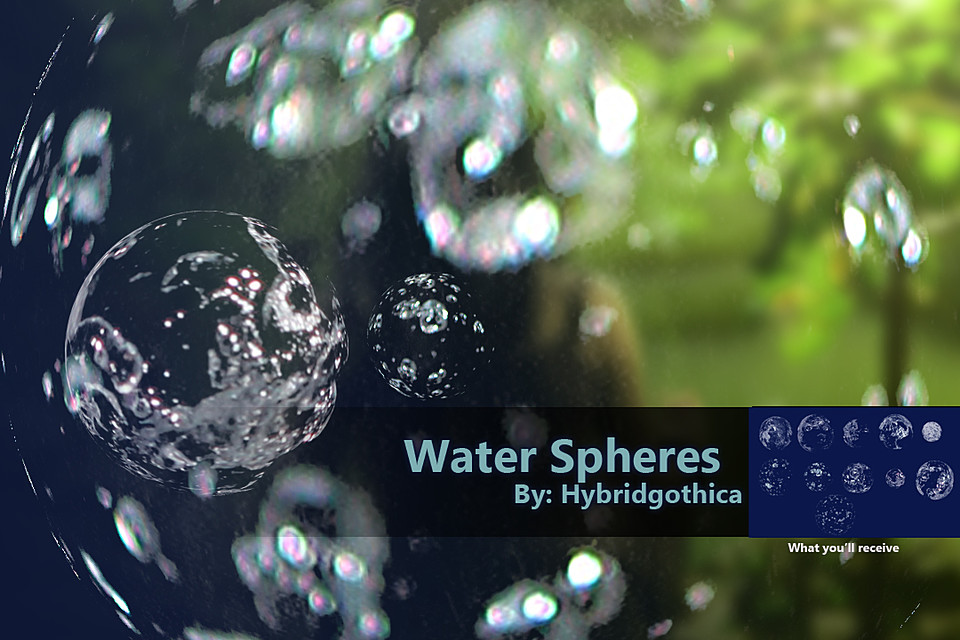 Water Spheres.