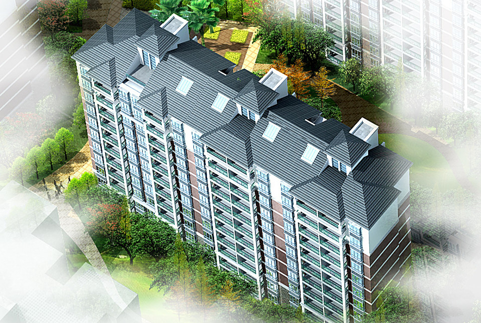 City office building architectural design 464