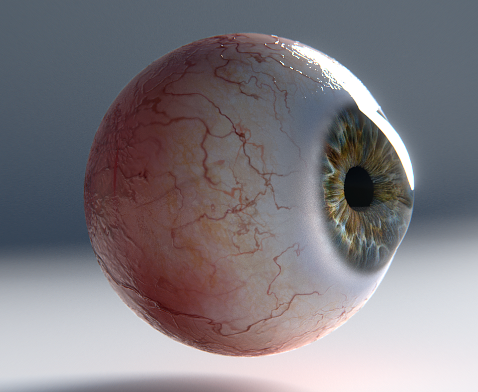 Human eye Photorealistic