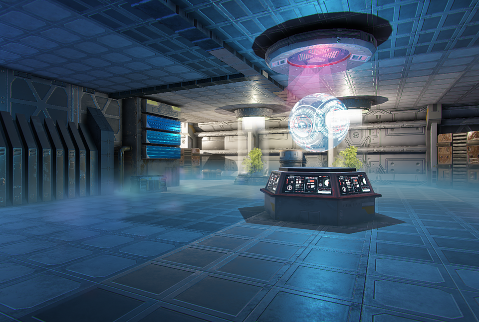 Pro-TEK Sci-Fi PBR Laboratory Interior [UE4]