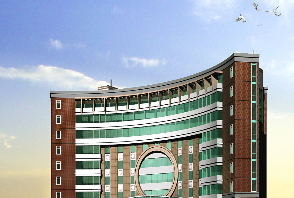 City planning office building fashion design - 64