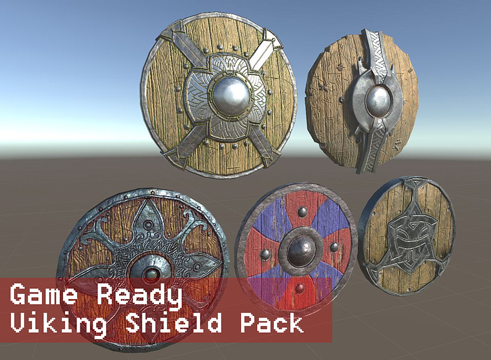Viking Shield Unity Asset Pack