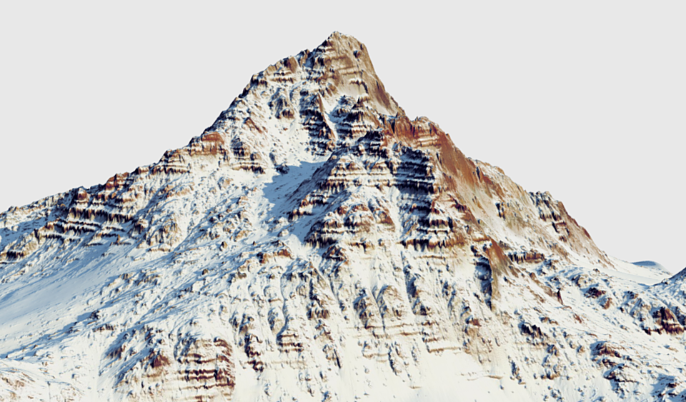 Snow mountain VR