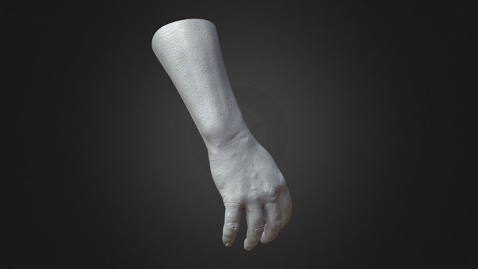 FPS Male Hand for Games
