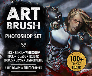 1500+ Kitbash Brushes for Concept Art
