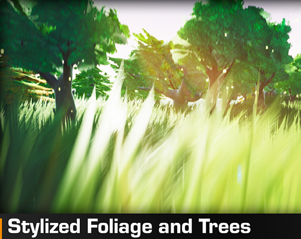 Stylized Foliage And Trees [ Unreal Engine 4 ]