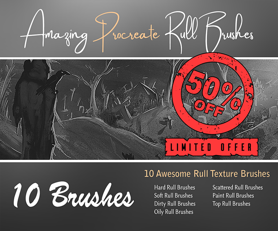 Amazing Procreate Rull Brushes