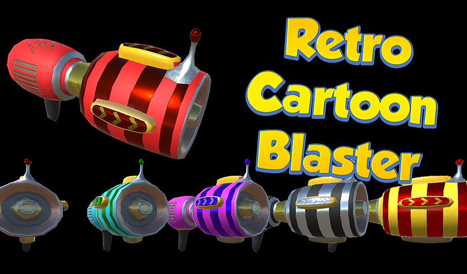 Retro Cartoon Blaster
