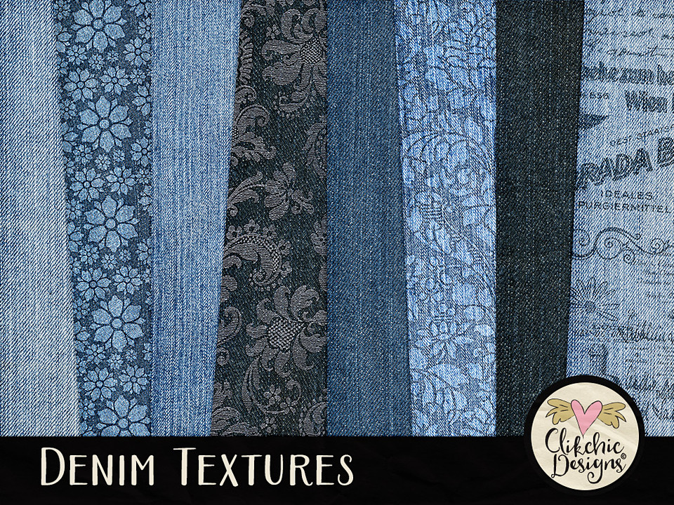 Denim Fabric Textures