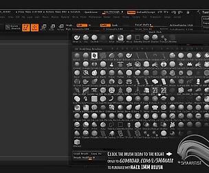 Free Groom Brushes for Zbrush 4r8 and Zbrush 2018