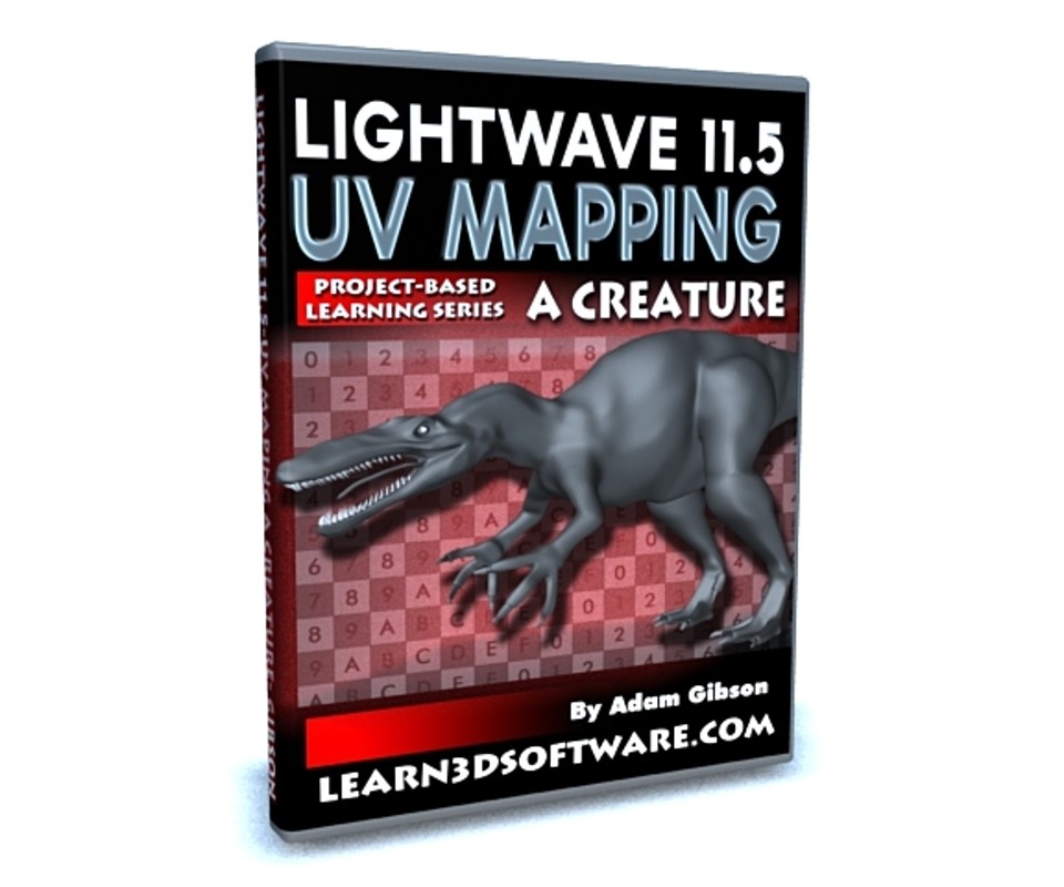 Lightwave 11.5 UV Mapping a Creature