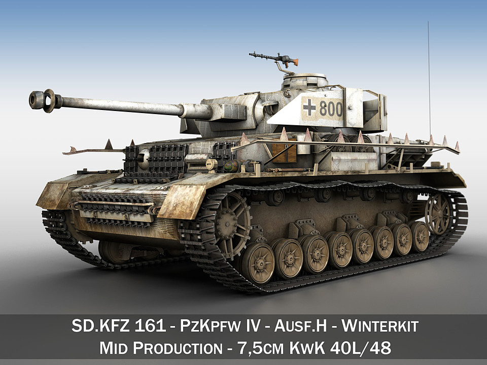 PzKpfw IV - Panzer 4 - Ausf.H Late - Winter