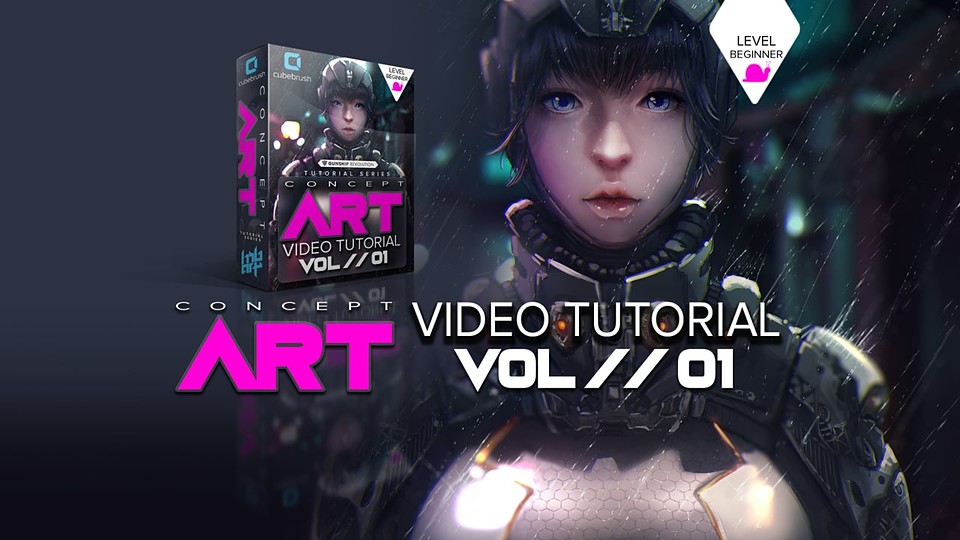 Beginner Course Concept Art Video Tutorial