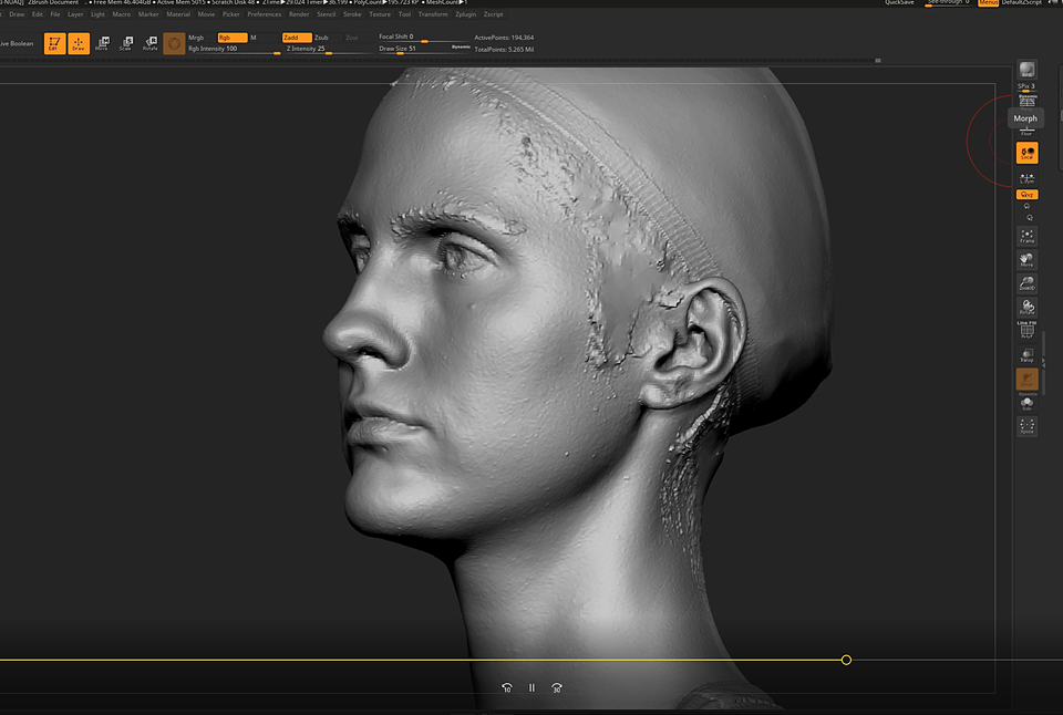 3D Scan Cleanup Artist Training
