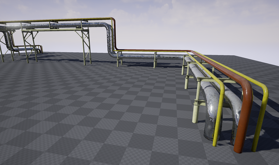 Modular industrial pipeline 02
