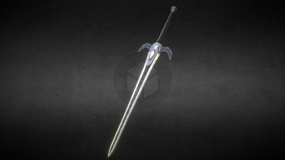 Fantasy Magic Sword PBR