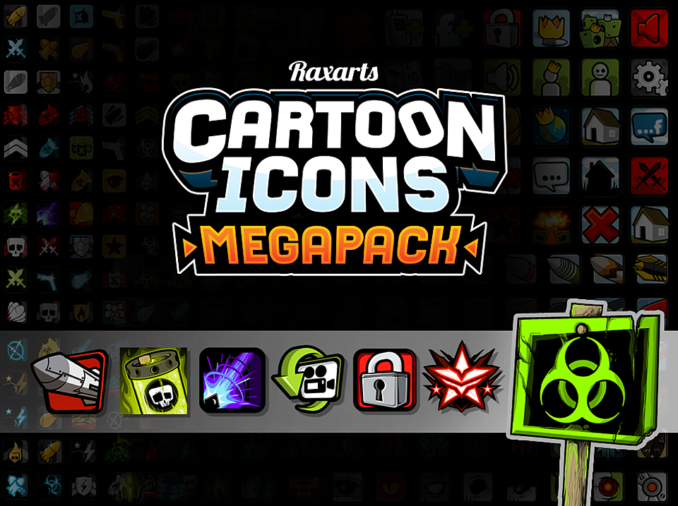 Cartoon Icons - Mega pack