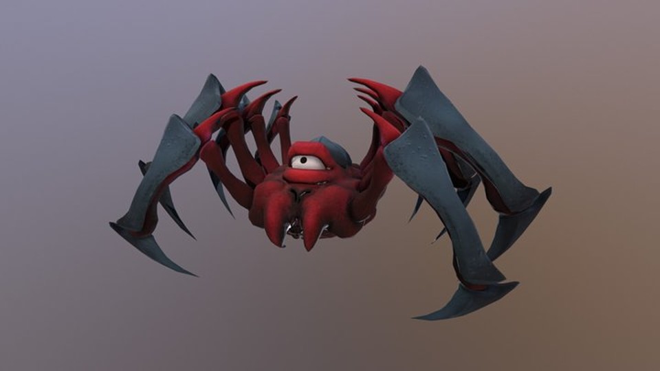 Game Ready One Eyed Spider