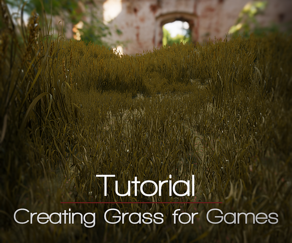 Free mini tutorial - Creating grass for games