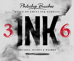 INK brushes + Paper textures