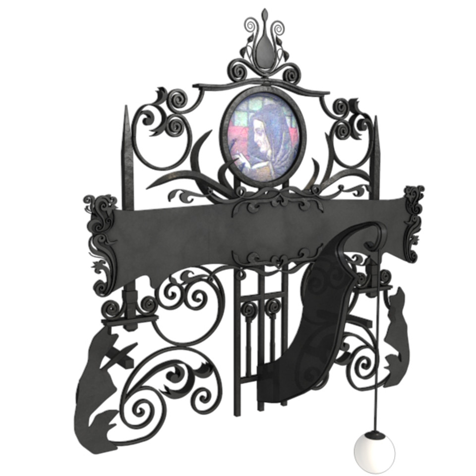 Wrought Iron Signboard