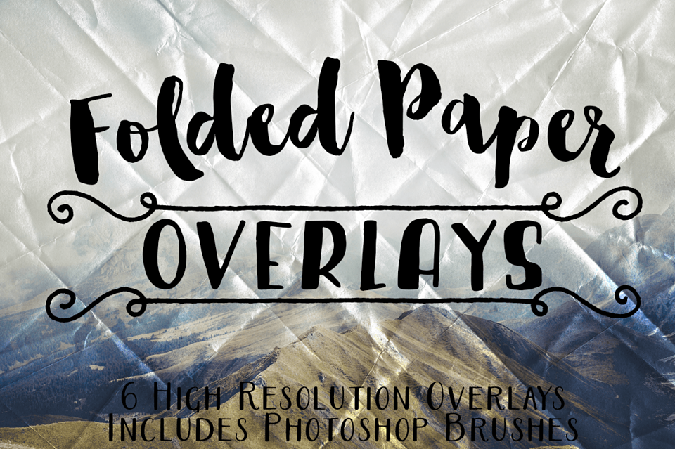 Folded Paper Overlays