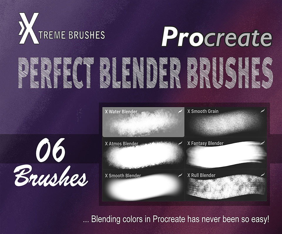 Perfect Procreat Blender Brushes