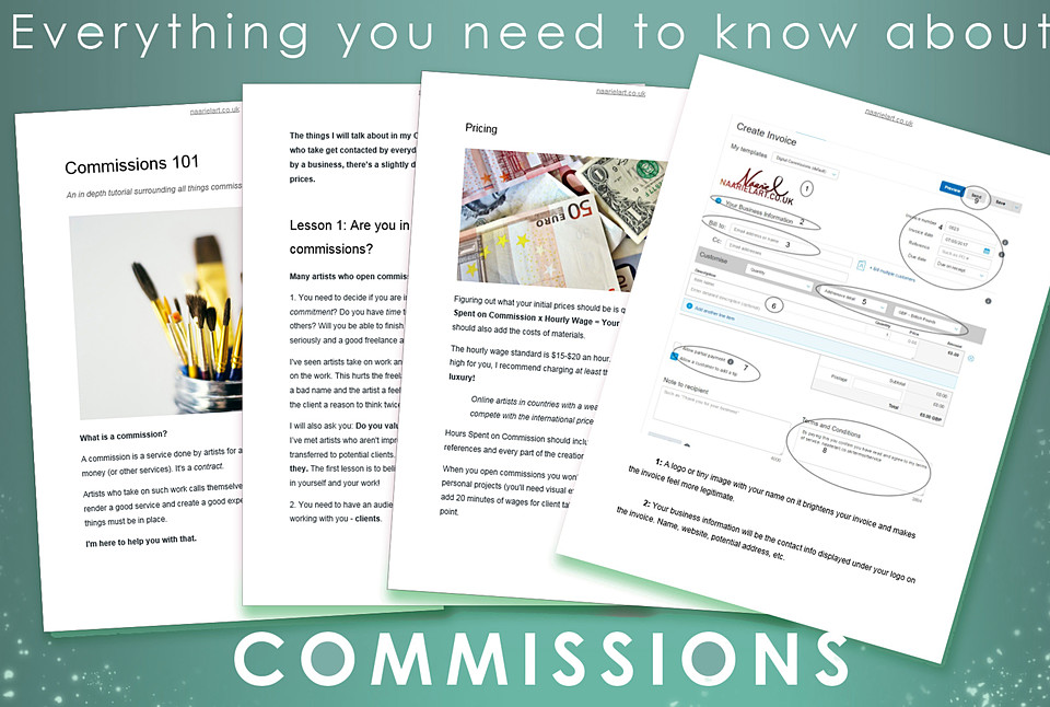 Personal Commission Tutorial for Artists