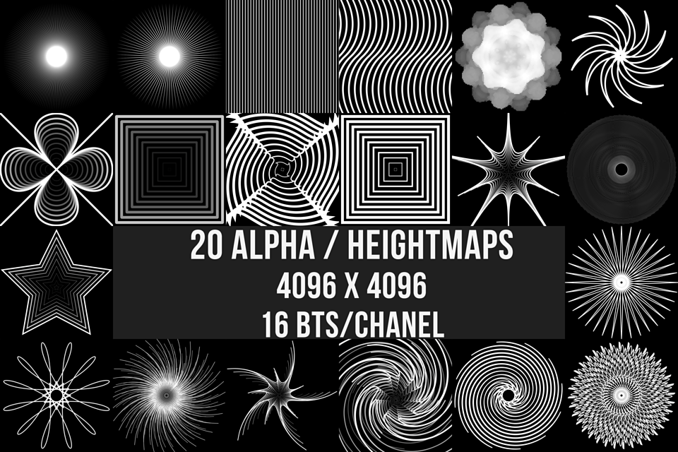 20 Alpha / heightmaps