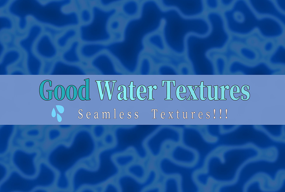 GOOD Water Textures for UE4 / UNITY / VFX / Game